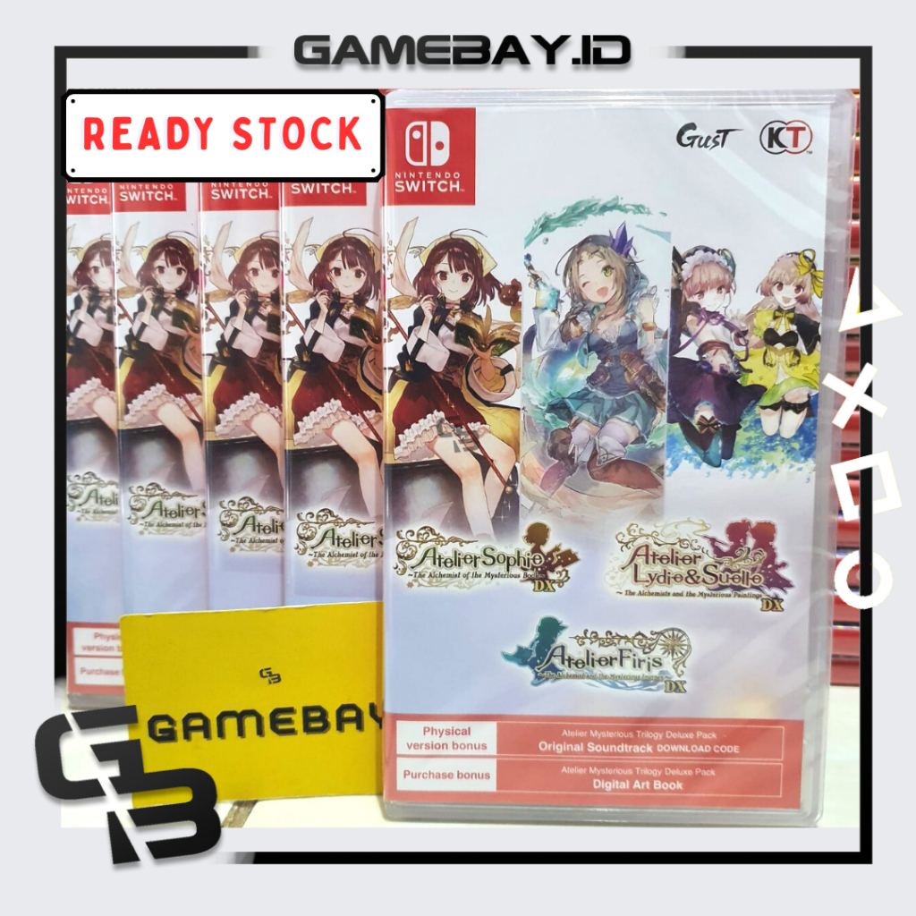 Jual Atelier Mysterious Trilogy Deluxe Pack Nintendo Switch | Shopee ...