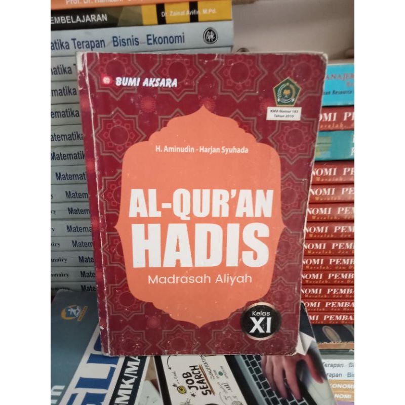 Jual buku Alquran hadis 2 kelas 11 SMA/MA bumi aksara | Shopee Indonesia