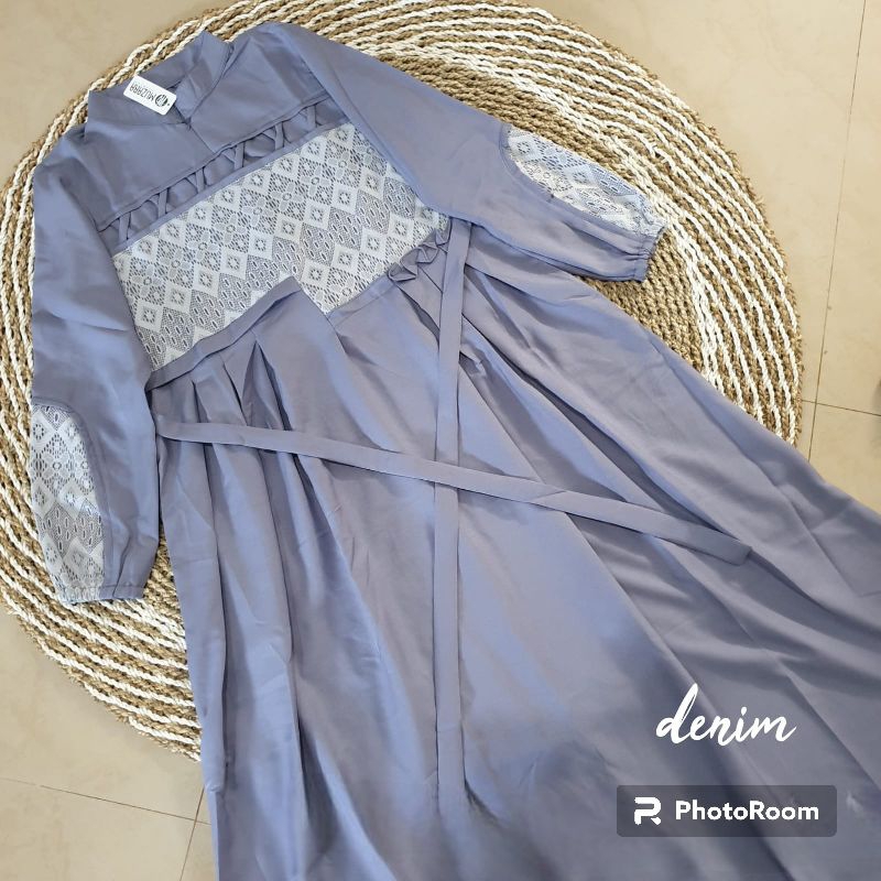 Jual ALEENA DRESS /GAMIS LEBARAN 2024/GAMIS BURKAT/GAMIS REMAJA TERBARU ...