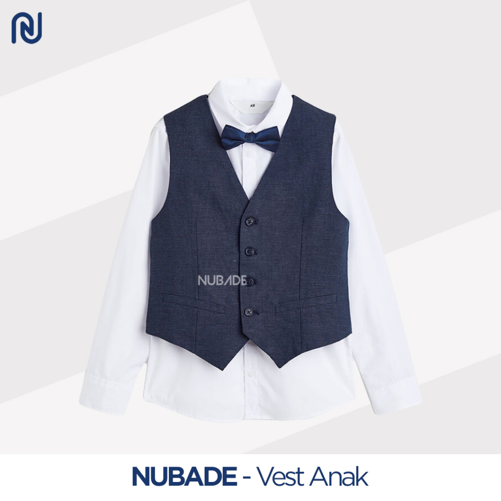 Jual Nubade - Rompi Vest Jas Anak Laki Laki Usia 2 Sampai 13 Tahun ...