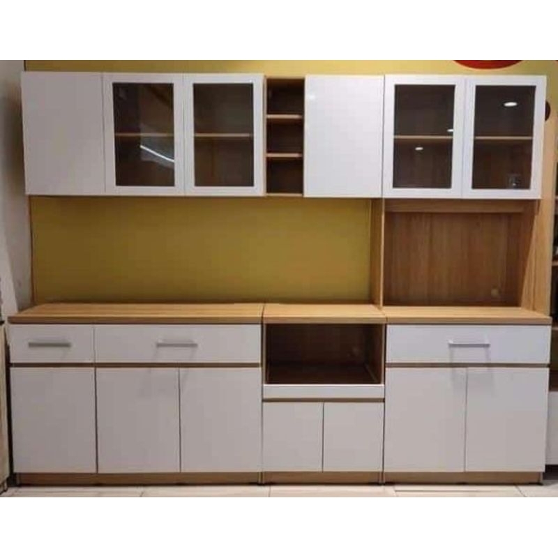 Jual Kitchen set selma stevia Kitchen set 260 cm lemari dapur 260cm rak ...