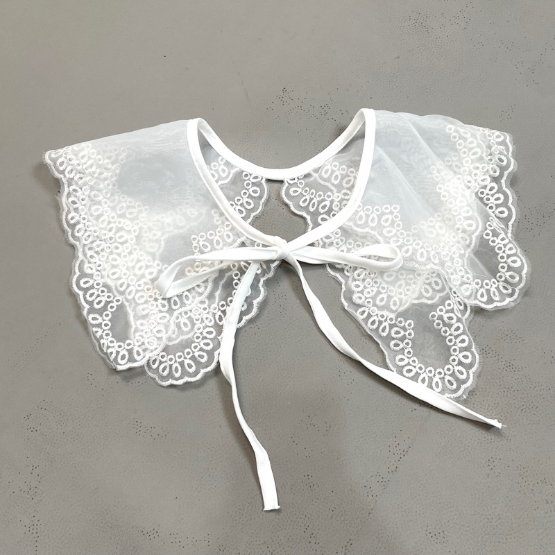 Jual Fake collar / Kerah / Renda kerah / Kerah instan | Shopee Indonesia