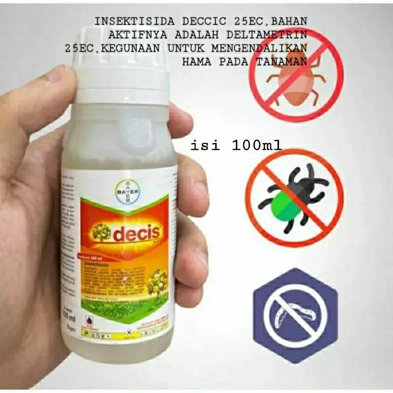 Jual Insektisida DECCIC 25EC isi 100ml produk BAYER | Shopee Indonesia