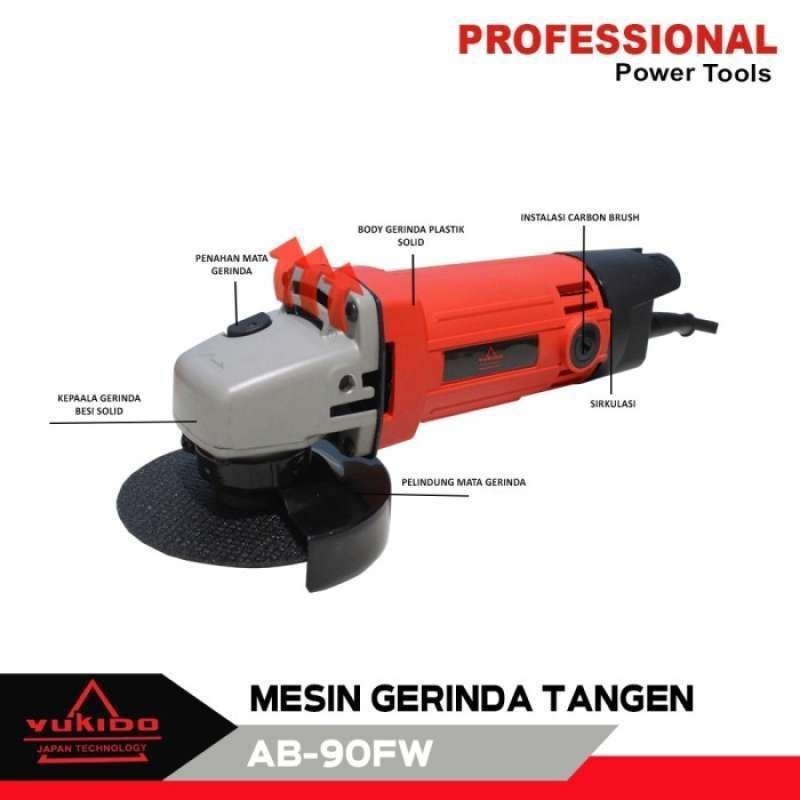 Jual Maktec MT90 Mesin Gerinda Tangan 4 Inch Angle Disc Grinder Gurinda Grinda Grenda Listrik ...
