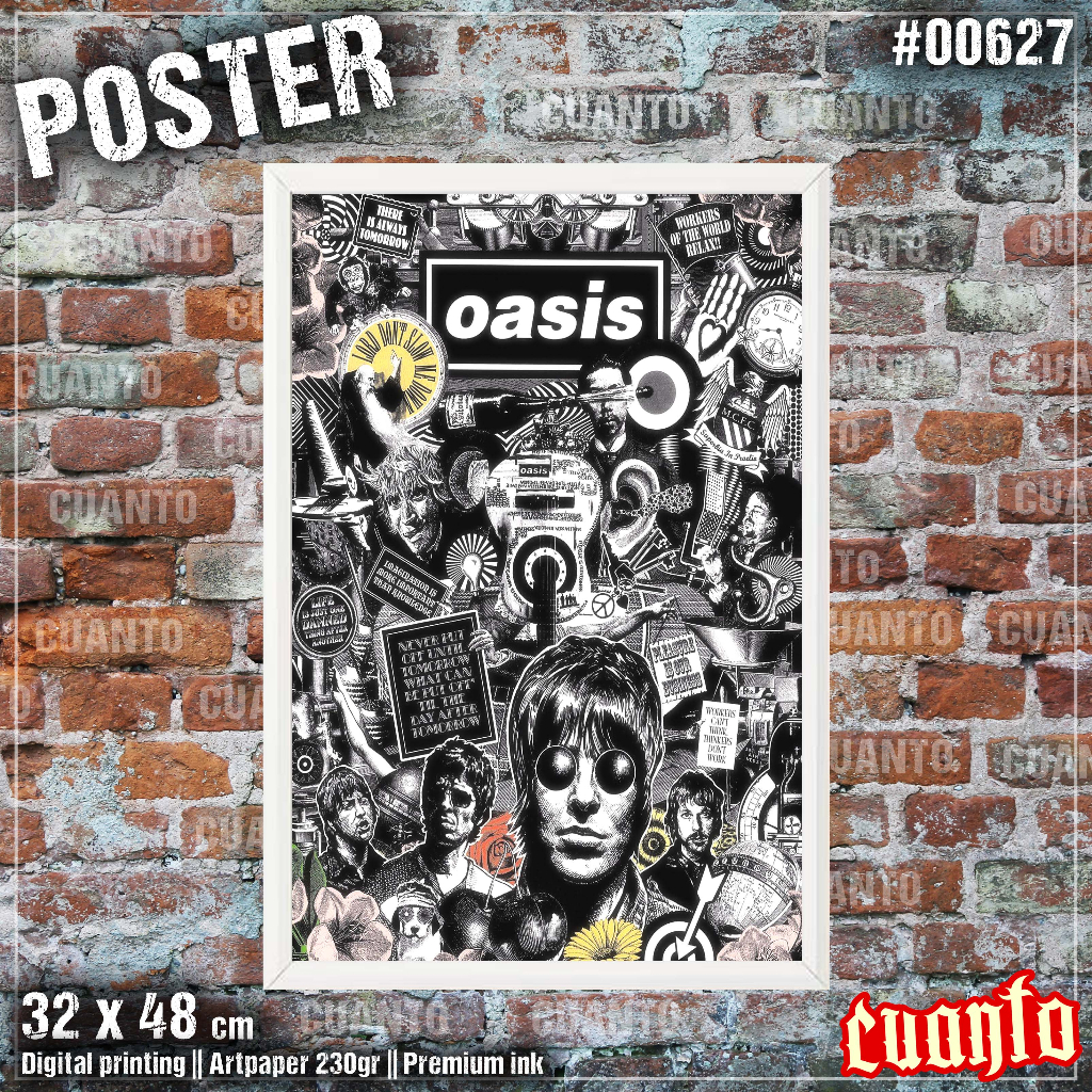 Jual Poster Oasis | Shopee Indonesia