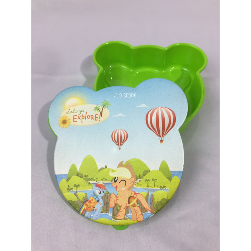 Jual Tempat Makan Anak / Bekal Sekolah Anak / Kotak Makan Anak Karakter Kuda Ponny / Lunch Box ...