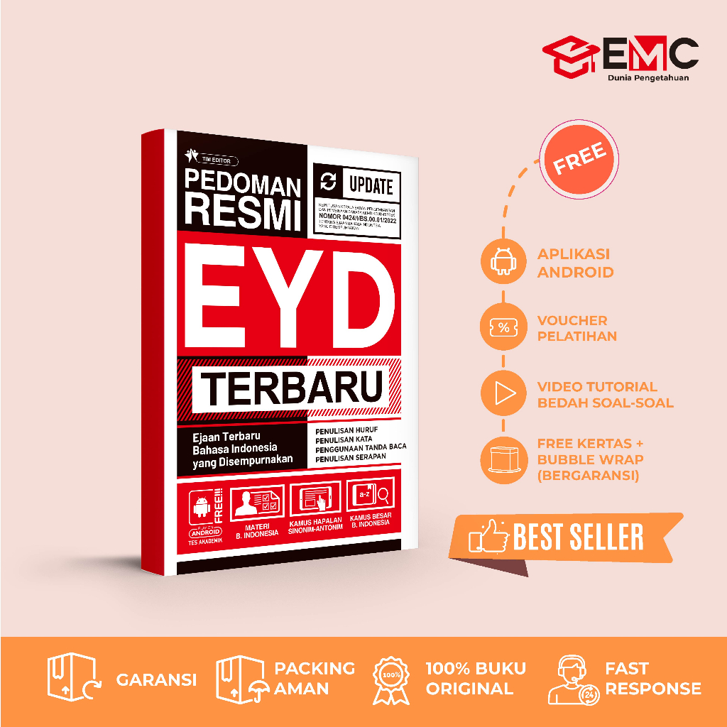 Jual Buku EYD Pedoman Resmi Kata Baku & EYD Edisi Kelima TerUpdate | Shopee Indonesia