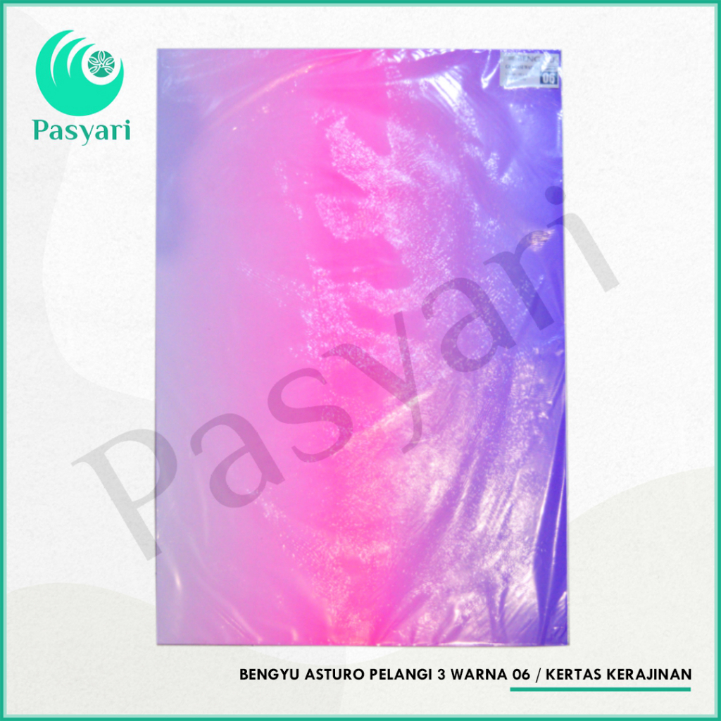 Jual BENGYU ASTURO PELANGI 3 WARNA / KERTAS KERAJINAN | Shopee Indonesia