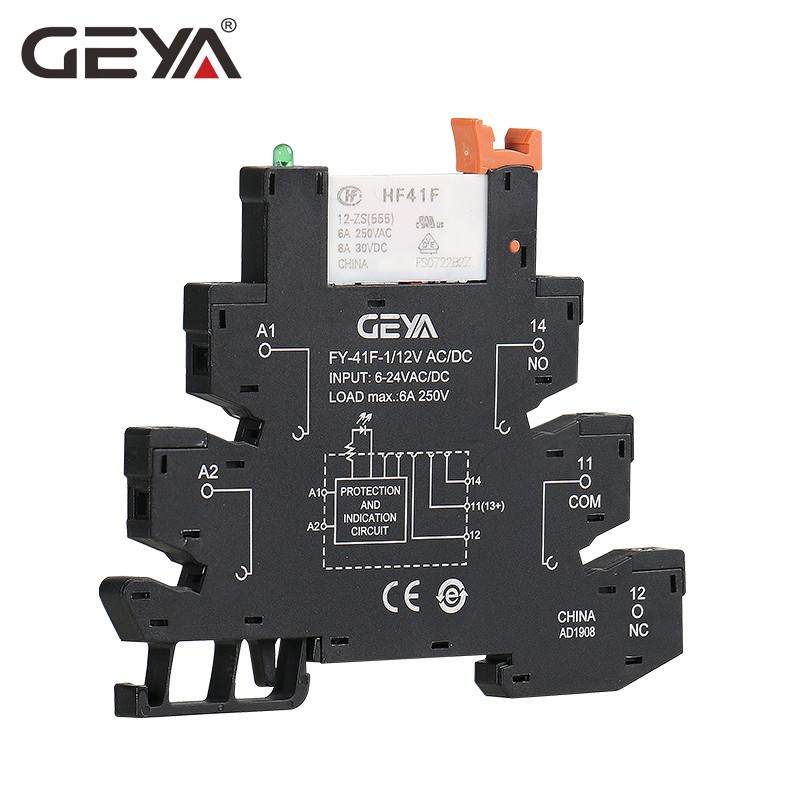 Jual GEYA Slim Relay Module Protection Circuit 6A Relay 12VDC/AC or ...