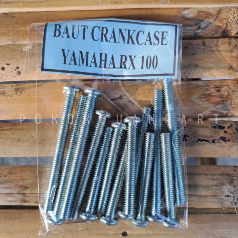 Jual baut crankcase mesin Yamaha RX 100 | Shopee Indonesia