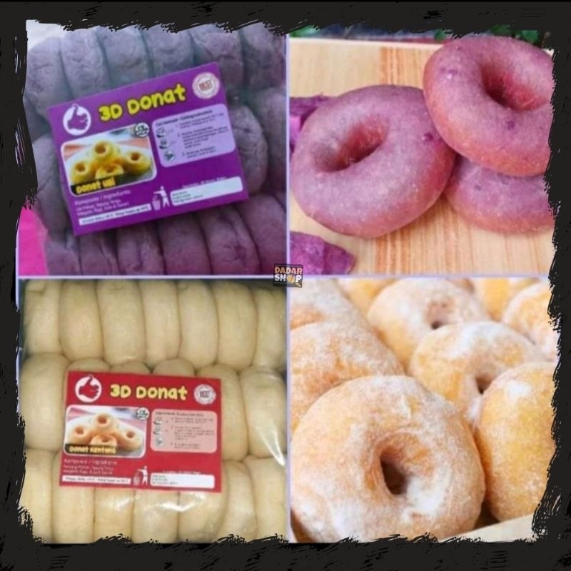 Jual Donat Kentang | Donat Susu | Donat Ubi Ungu | Shopee Indonesia
