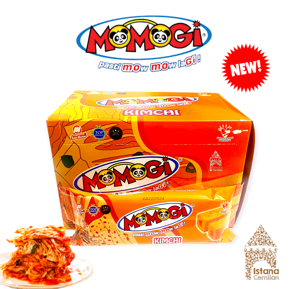 Jual Momogi KIMCHI / Balado / Cocopandan / Rumput Laut Snack Esktrudat ...