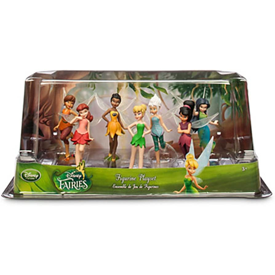 Jual Disney Tinkerbell Fairies Figurine Playset (7 Pieces) | Shopee ...