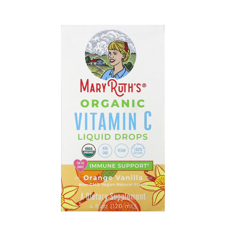 Jual Mary Ruth Maryruths Organics Organic Vitamin C Liquid Drops Orange ...