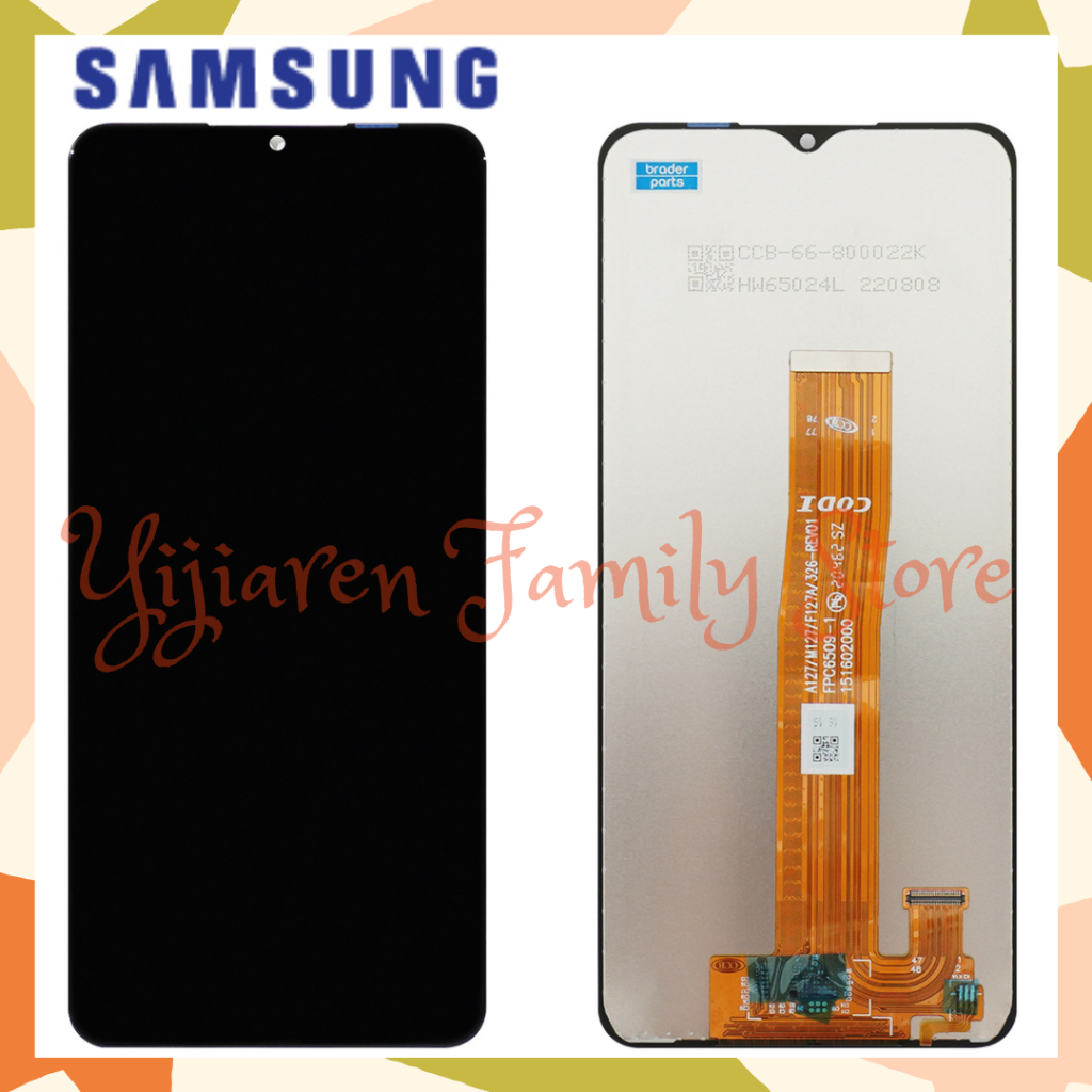 Jual LCD SAMSUNG A12/A02/A022/A022f/A125 FULLSET TOUCHSCREEN ORIGINAL ...