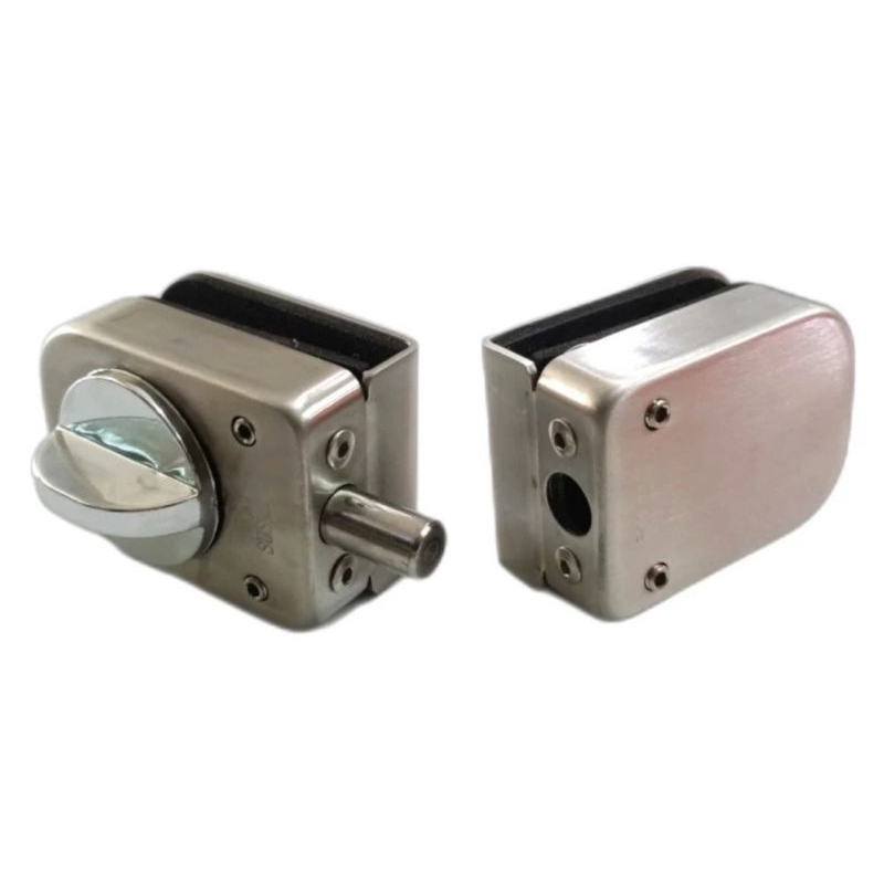 Jual Grendel / Kunci Slot Pintu Shower Kaca ke Kaca Stainless SUS 304 | Shopee Indonesia