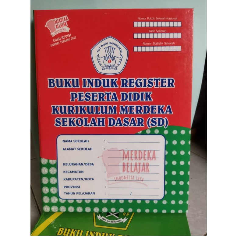 Jual GALERI/BUKU INDUK KURIKULUM MERDEKA SD /isi 50 siswa/Hard Cover/kertas HVS | Shopee Indonesia