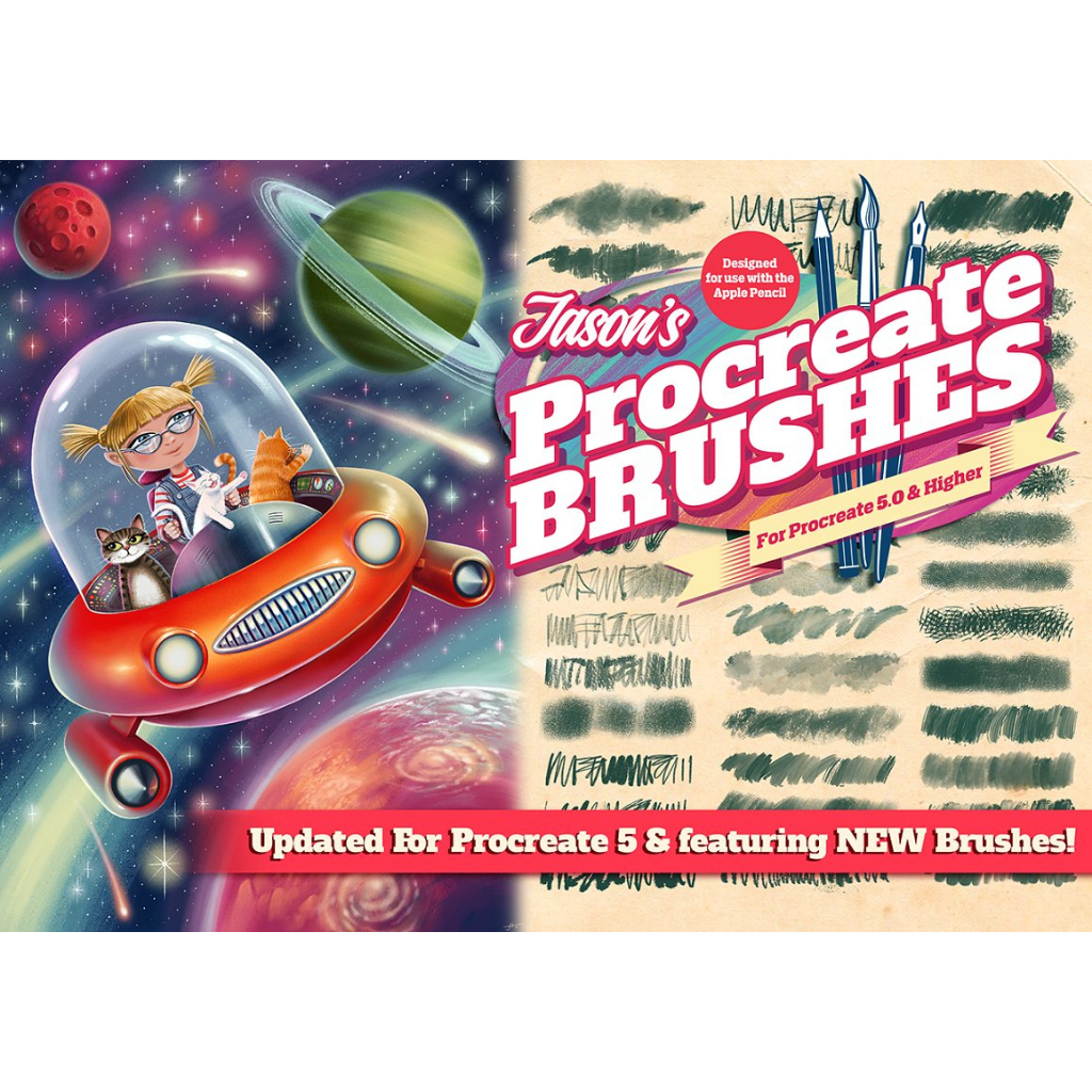 Jual Procreate Brush - Jason's Procreate Brushes | Digital Painting ...