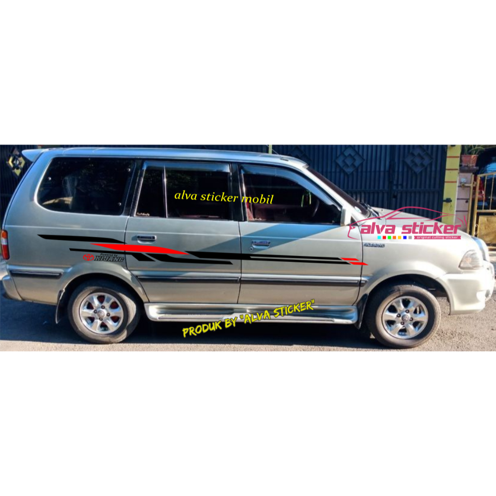 Jual best sticker kijang kapsul list cutting stiker mobil toyota kijang ...