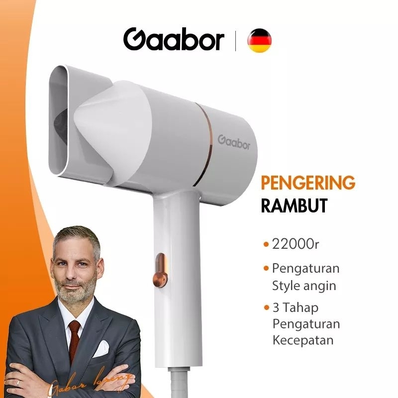 Jual Gaabor Hair Dryer GHD-N700A Pengering Rambut Profesional Anti ...