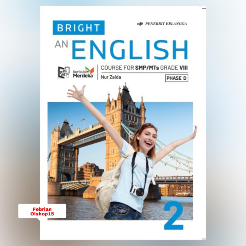 Jual BUKU BRIGHT AN ENGLISH SMP/MTS KELAS 8 (VIII) KURIKULUM MERDEKA | Shopee Indonesia