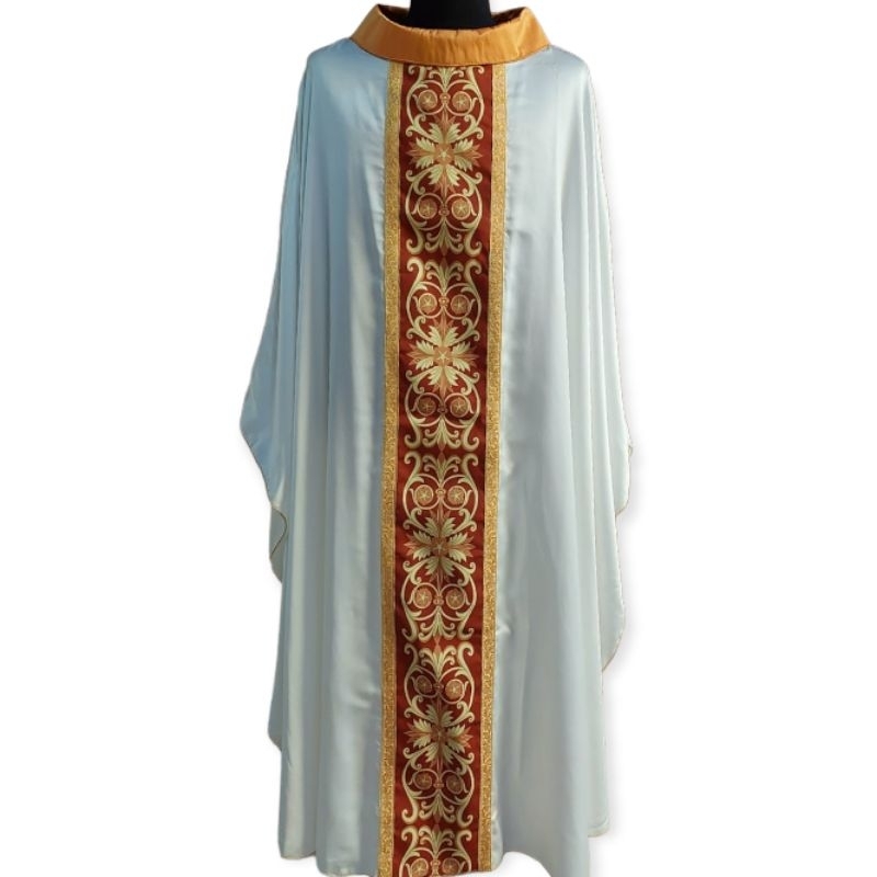 Jual Kasula Romo Imam Katolik/Kasula Putih/Kasula Pastor | Shopee Indonesia