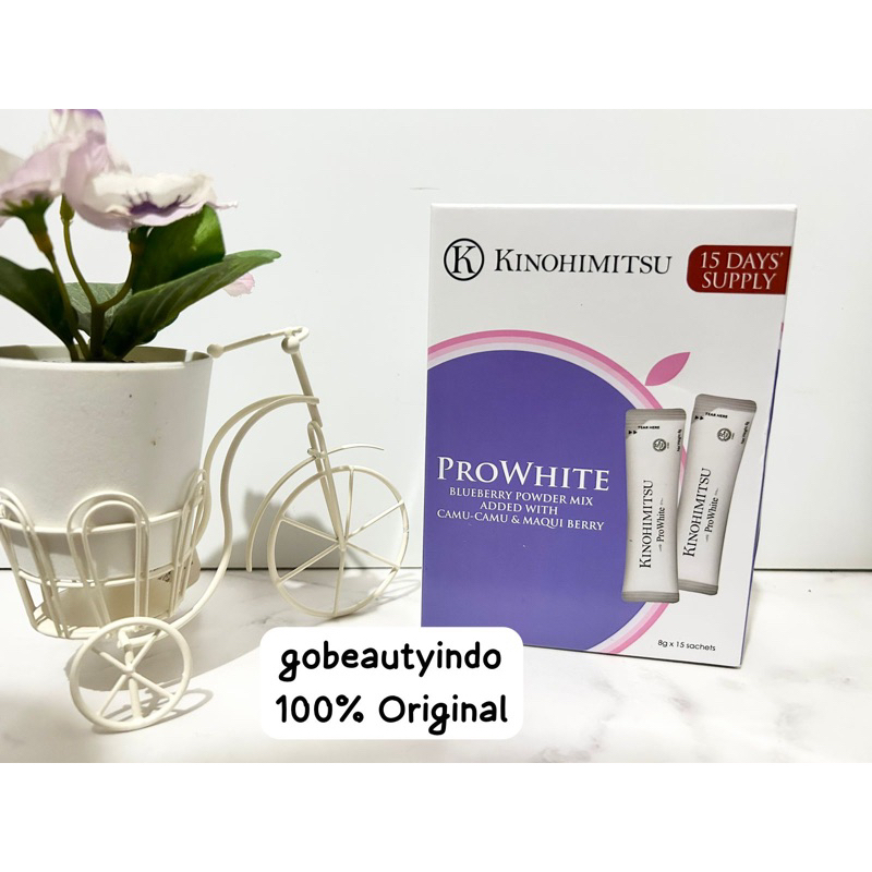 Jual Kinohimitsu Prowhite 15 sachets | 30 Sachets Original | Shopee ...