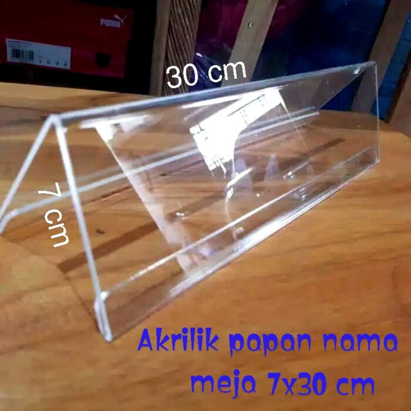 Jual papan nama meja 7x30 cm | Shopee Indonesia