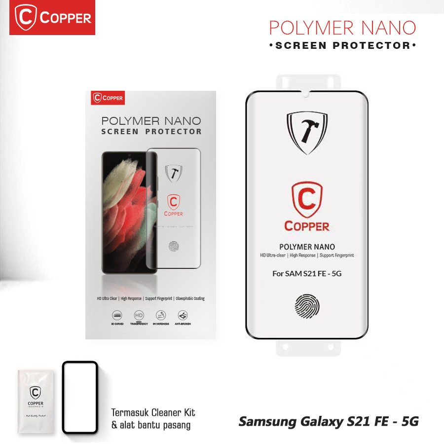 Jual Samsung Galaxy S21 FE (5G) - COPPER Polymer Nano | Shopee Indonesia