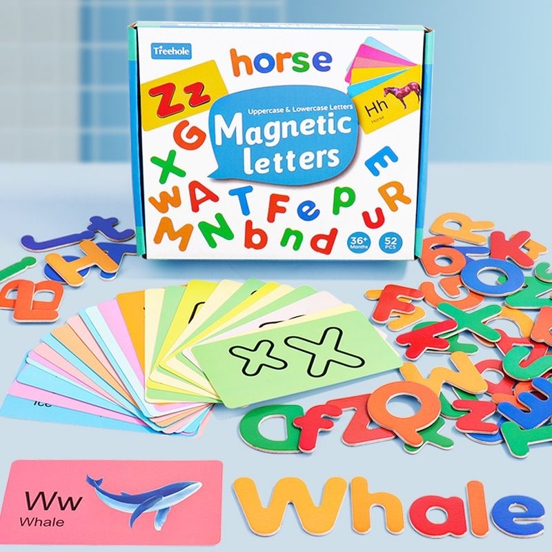 Jual Magnetic Letters/ Mainan Montesorri & Edukasi Magnet Alfabeth ...