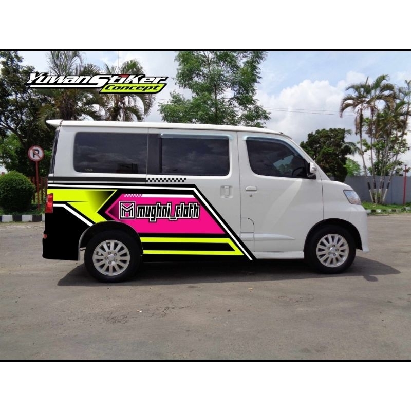 Jual STIKER DECAL GRANDMAX AGRESIF | Shopee Indonesia