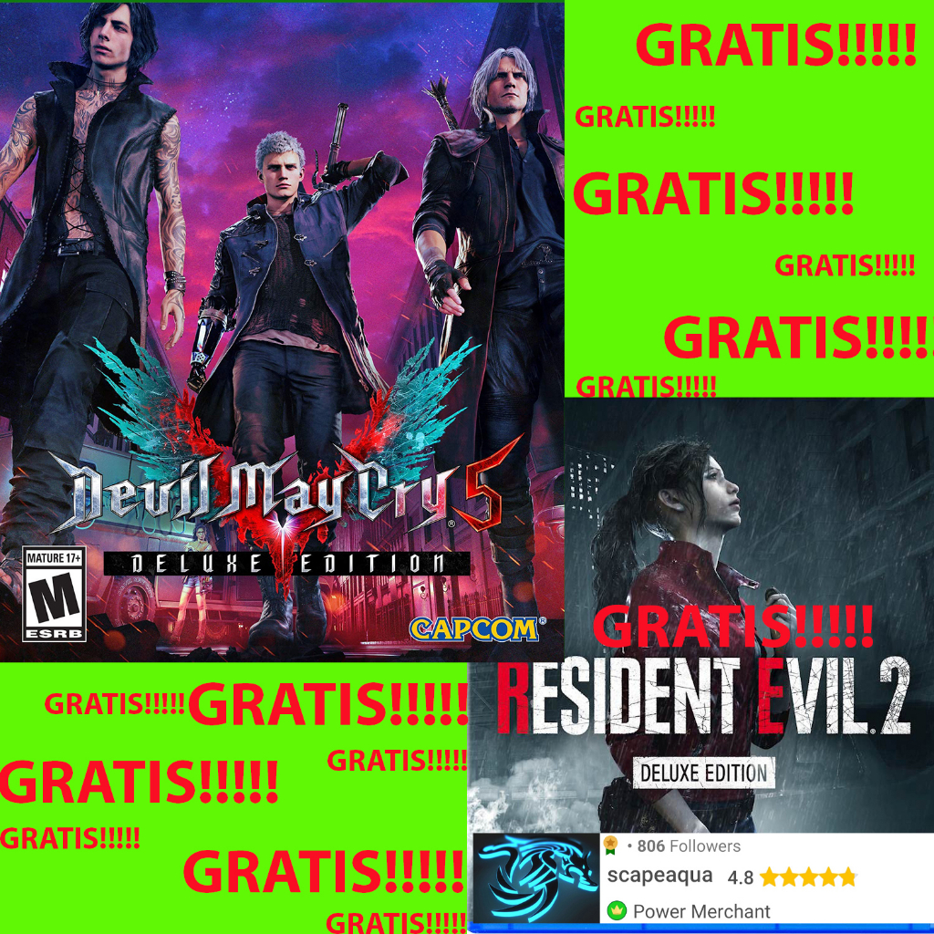 Jual DMC 5 DEVIL MAY CRY 5 DELUX EDITION PC | Shopee Indonesia