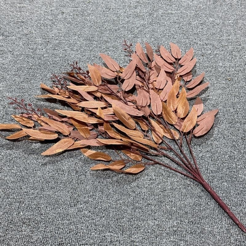 Jual BT256 willow leaf daun willow artificial daun eucalyptus ruscus ...