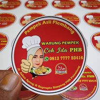 Jual stiker label bulat diameter 6 cm | Shopee Indonesia