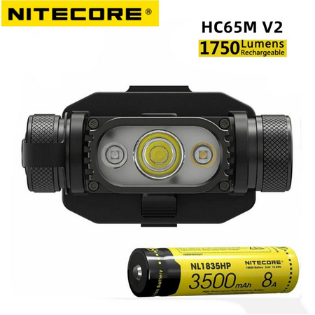 Jual Headlamp Helm Taktis LED Cool White 1750 Lumens 3500mAh NITECORE ...