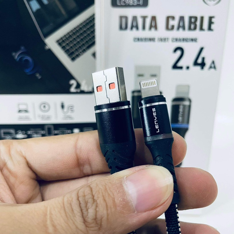 Jual LENYES LC983 2.4A Kabel Fast Charging Universal Sync Data Cable ...