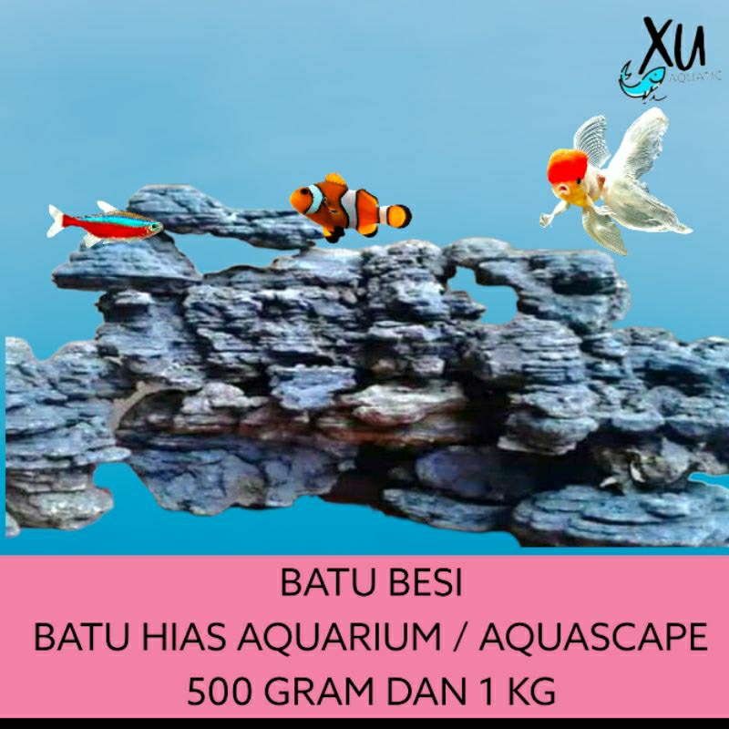 Jual BATU HIAS AQUARIUM AQUASCAPE BATU BESI / IRON STONE / BATU SUISEKI ...