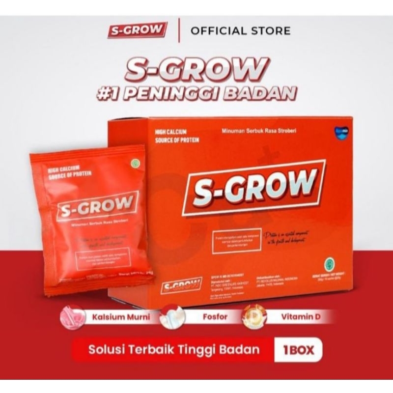 Jual S-GROW Susu Peninggi Badan Terkuat Di Bumi | Shopee Indonesia