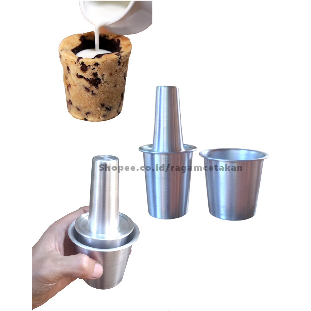 Jual Cetakan Kue Loyang Cookies Shoot 6cm Dan 7 cm Tersedia Penekan ...