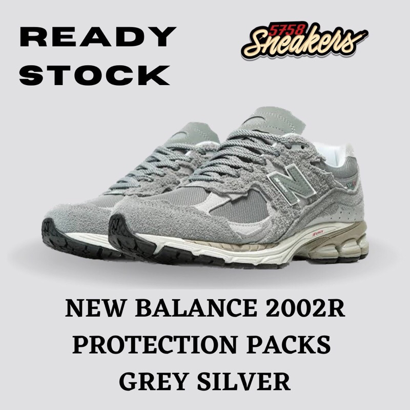 Jual New Balance 2002r Protection Pack Silver Grey 100% Original ...
