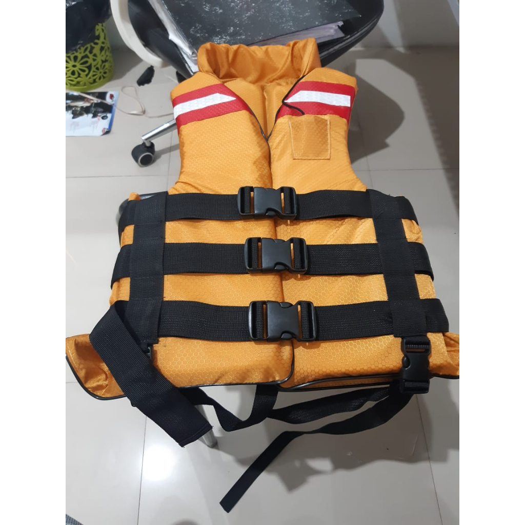 Jual JAKET PELAMPUNG DEWASA LIFEJACKET SAFE A LIFE Rompi Pelampung Keselamatan | Shopee Indonesia