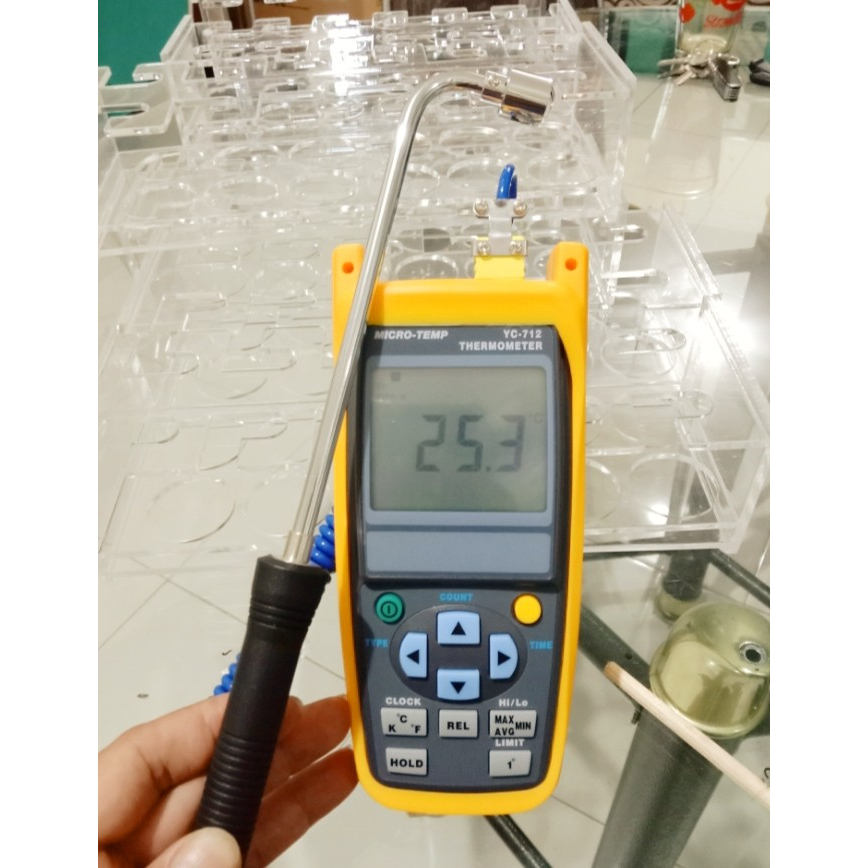 Jual Set Thermocouple Termometer Type K Plus Surface Temperature Probe ...