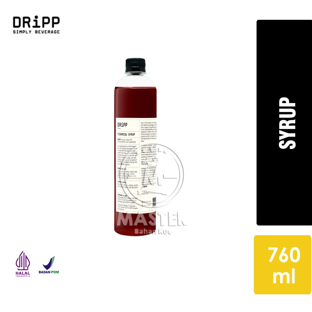 Jual DRiPP Syrup All Variant / Sirup Minuman Cafe [Botol 760ml ...
