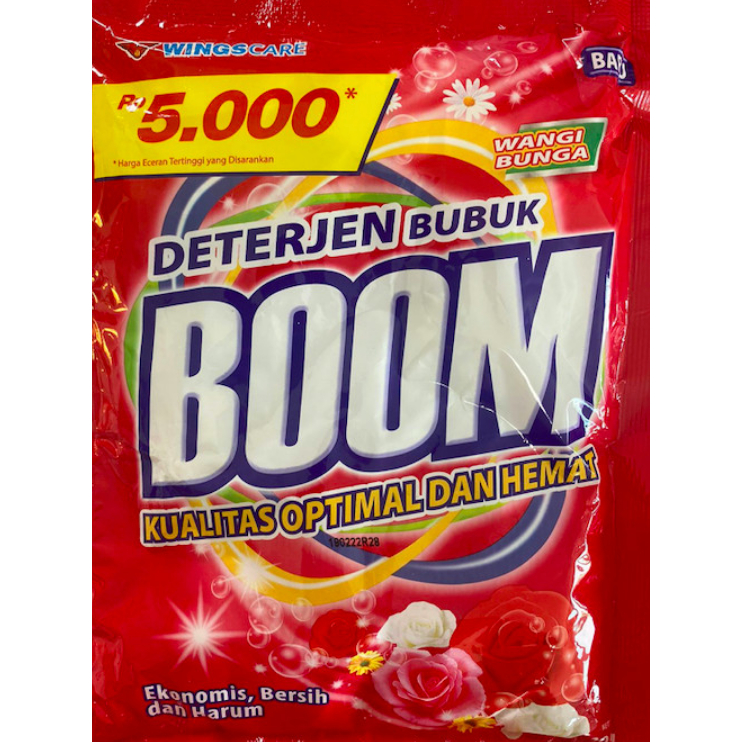 Jual BOOM Detergent Bubuk 280gr - warna random | Shopee Indonesia