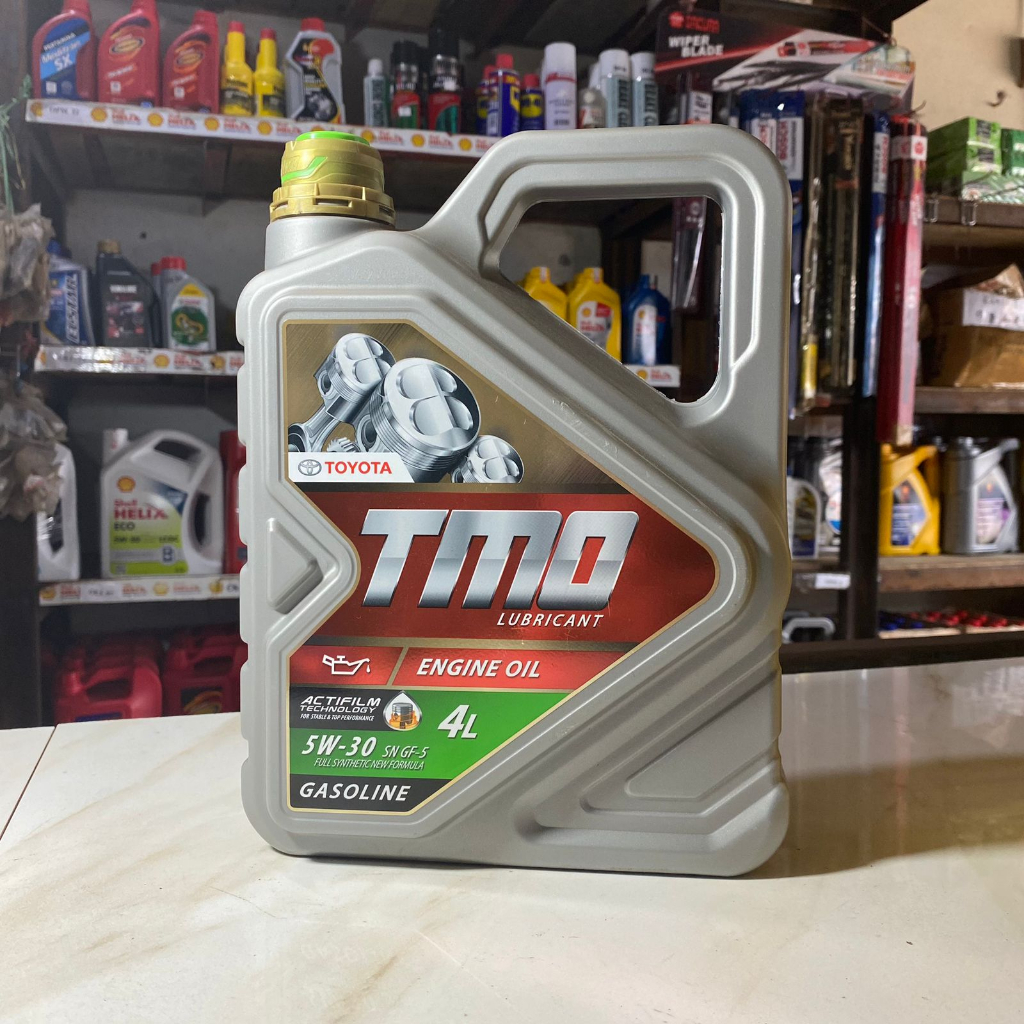 Jual TOYOTA Oli Mesin Mobil TMO 5W-30 Lubricant Engine Oil Gasoline API ...