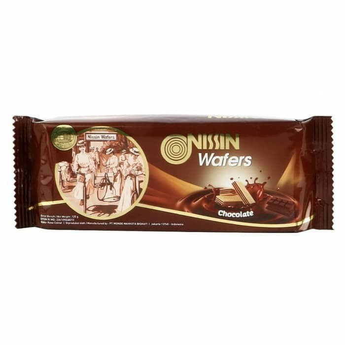 Jual Nissin Wafers Chocolate Original Quality 125gr | Shopee Indonesia