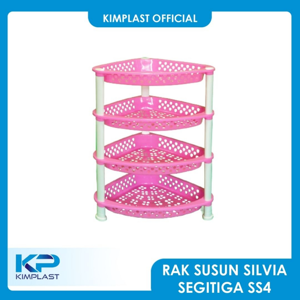 Jual KIMPLAST Rak Segitiga Silvia Susun 4/ Rak Susun 4 Tingkat / Rak ...