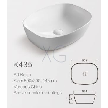 Jual Wastafel Keramik K435 / Wastafel Keramik Cuci Tangan | Shopee Indonesia