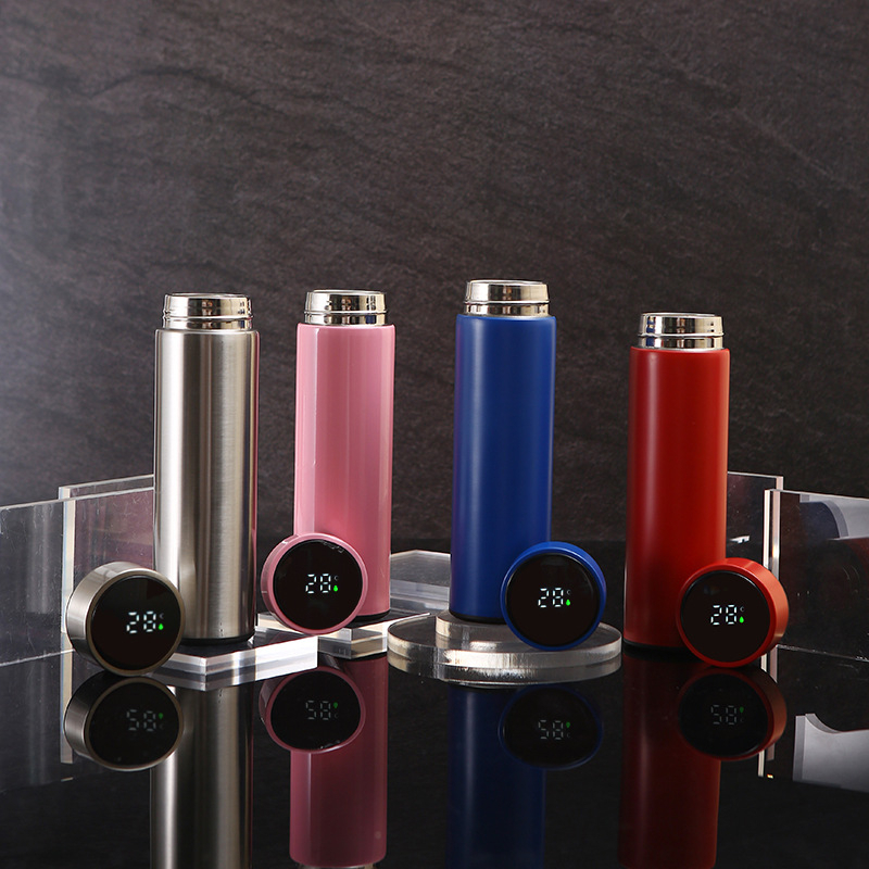 Jual TERMOS LED GLOSSY (BARU) Bahan Stainless Steel 304 stainless 500ML ...