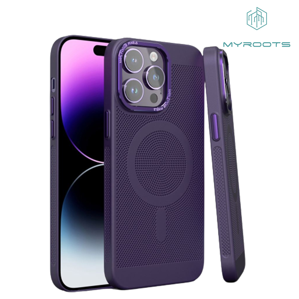 Jual Myroots Anti Heat Case For Iphone 16 15 14 13 12 11 Pro Max Series ...